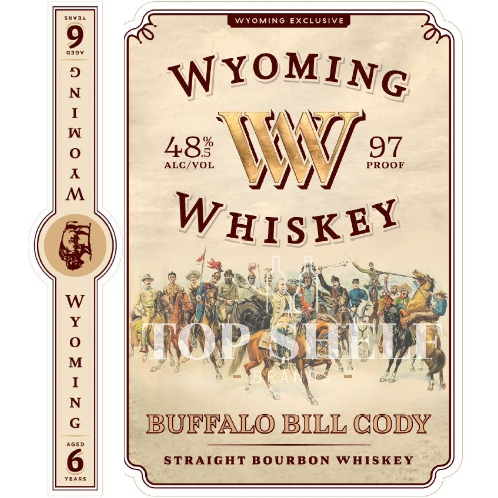 Buy Wyoming Whiskey Buffalo Bill Cody Bourbon Online – Craft City