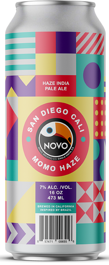 Novo Brazil Momo Haze 4 pack cans | Buy Craft Beer Online | Shop and Order Now from Craft City!