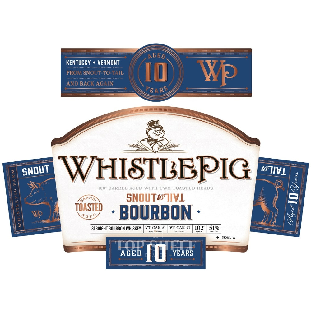 Buy WhistlePig Snout to Tail 10 Year Old Bourbon Online – Craft City