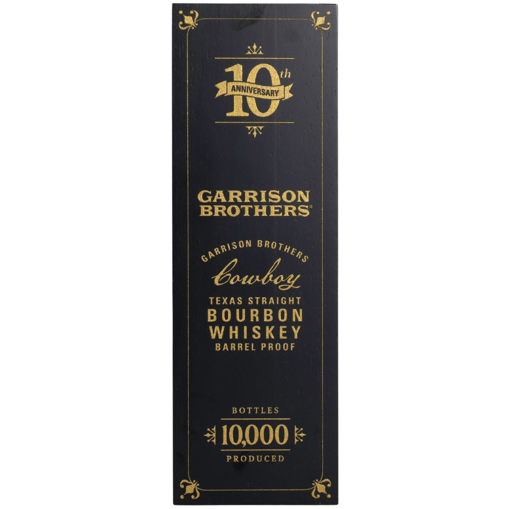 Buy Garrison Brothers 10th Anniversary Edition Cowboy Bourbon Online ...