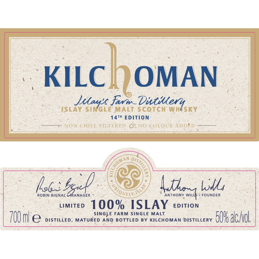 Buy Kilchoman 100% Islay 14th Edition Online – Craft City