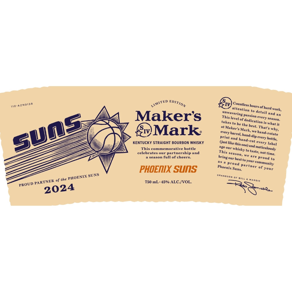 Buy Maker’s Mark Phoenix Suns 2024 Limited Edition Online – Craft City