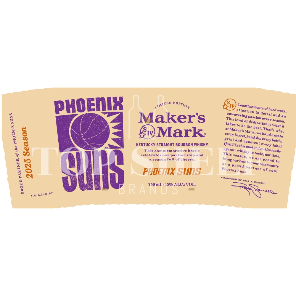 Buy Maker’s Mark Phoenix Suns 2025 Season Limited Edition Online ...