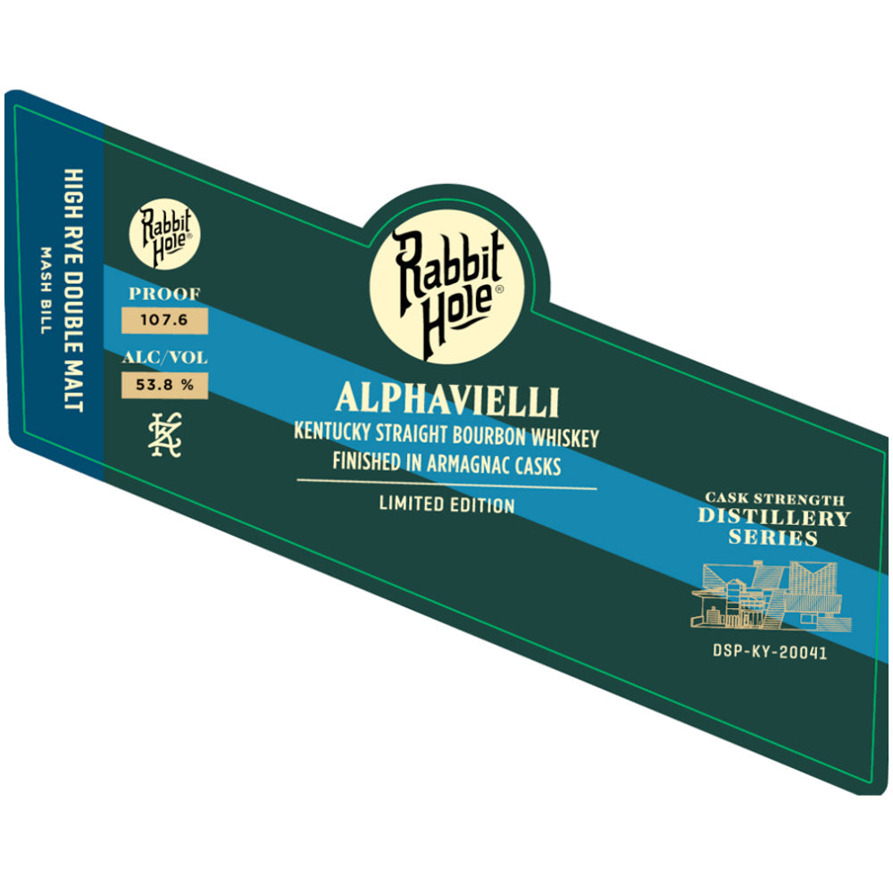 Buy Rabbit Hole Alphavielli High Rye Double Malt Bourbon Online – Craft ...
