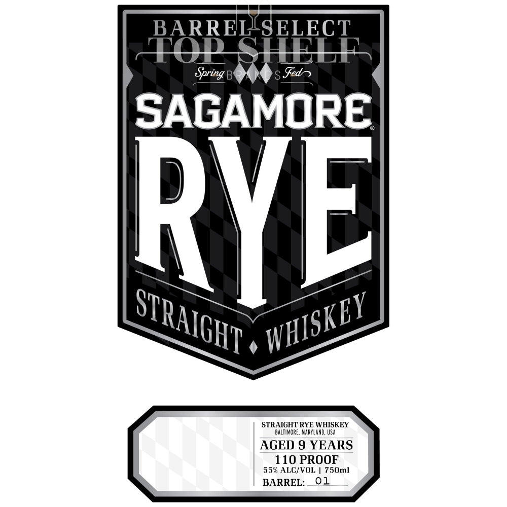 Buy Sagamore 9 Year Old Barrel Select Straight Rye Online – Craft City