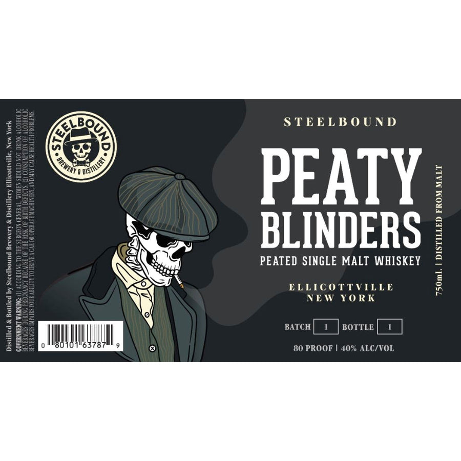 Buy Steelbound Peaty Blinders Peated Single Malt Whiskey Online – Craft ...