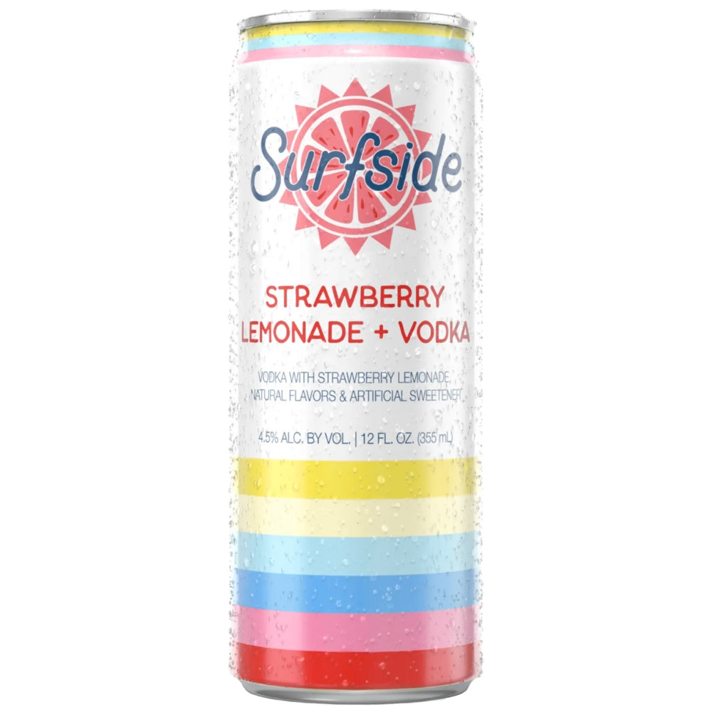 Buy Surfside Strawberry Lemonade Vodka Online | 4 Pack – Craft City