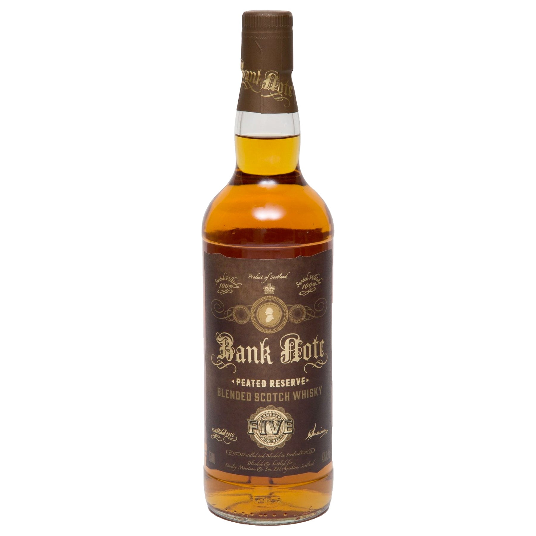 Buy Bank Note 5 Yr Peated Reserve Blended Scotch Whisky Online – Craft City