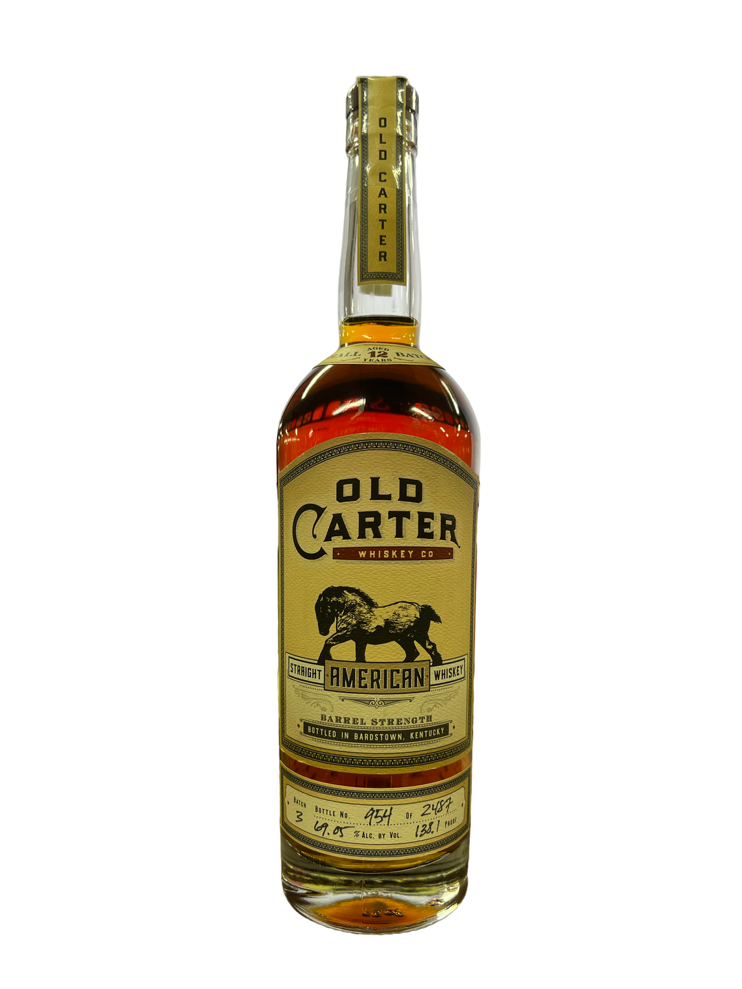 Buy Old Carter Straight Bourbon Whiskey Batch 3 Online – Craft City