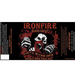 Ironfire The Devil Within Double IPA 22oz | Buy Craft Beer Online ...