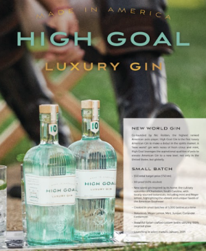 Buy High Goal Luxury Gin Online – Craft City