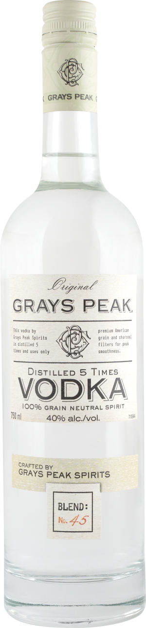 Buy Grays Peak Vodka Online – Craft City