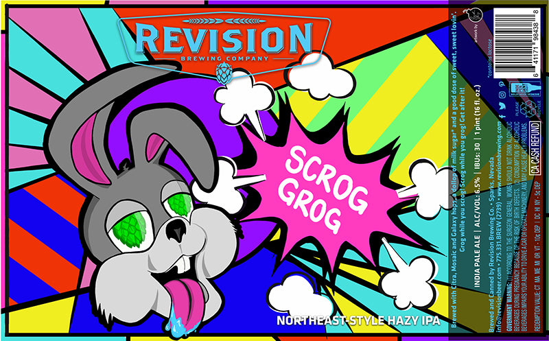 Revision Scrog Grog 4 pack cans | Buy Craft Beer Online | Shop and ...