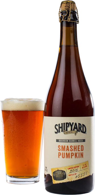 Shipyard Bourbon Barrel Aged Smashed Pumpkin 750ml | Buy Craft Beer ...
