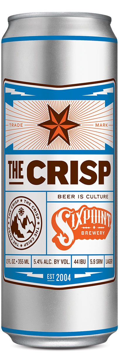 Sixpoint The Crisp Pilsner 6 pack cans | Buy Craft Beer Online | Shop ...